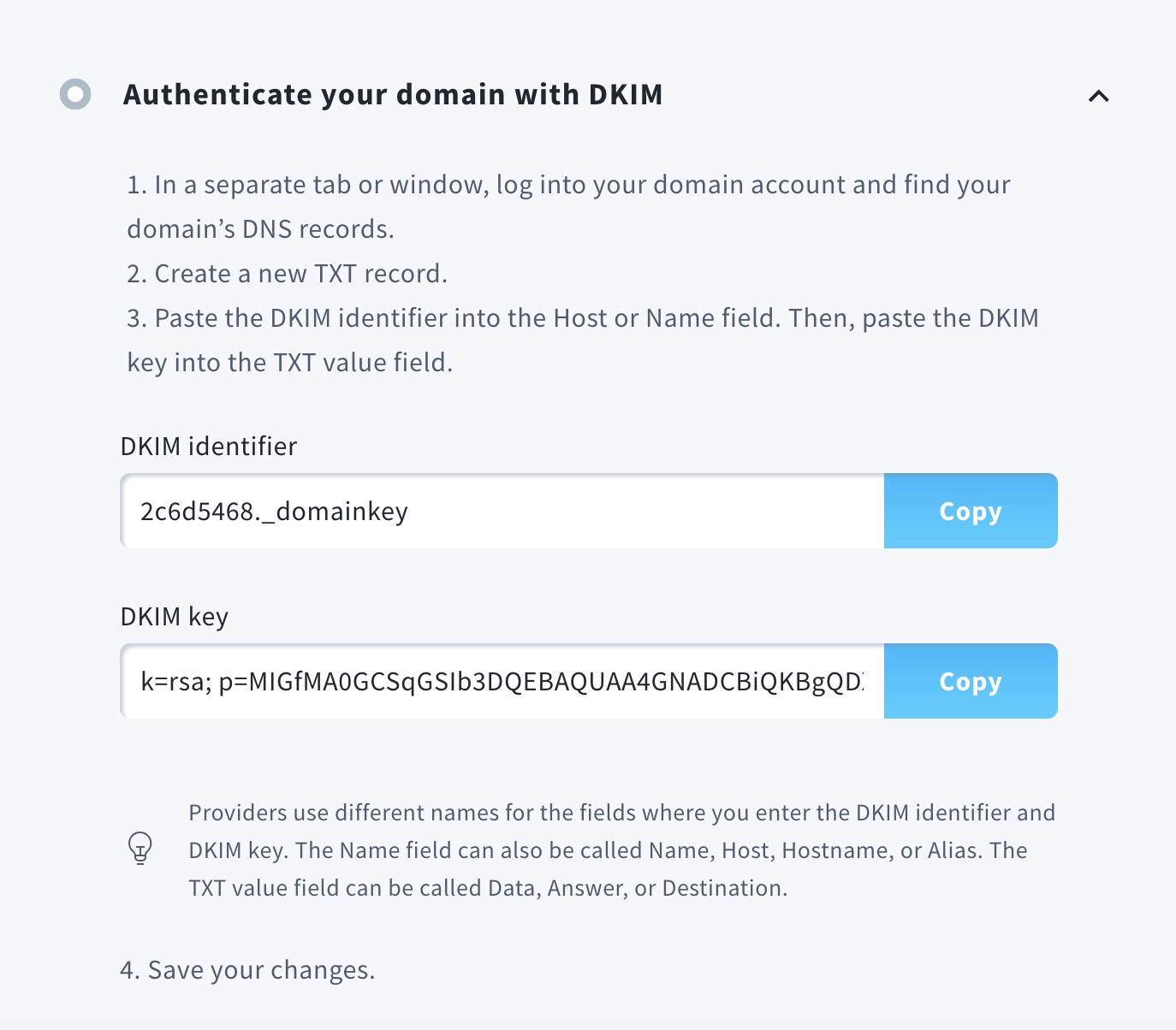 What is DKIM and how to configure it?