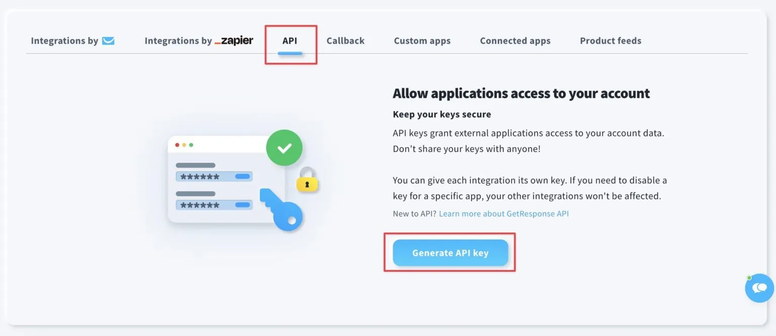 Where to find the API key?