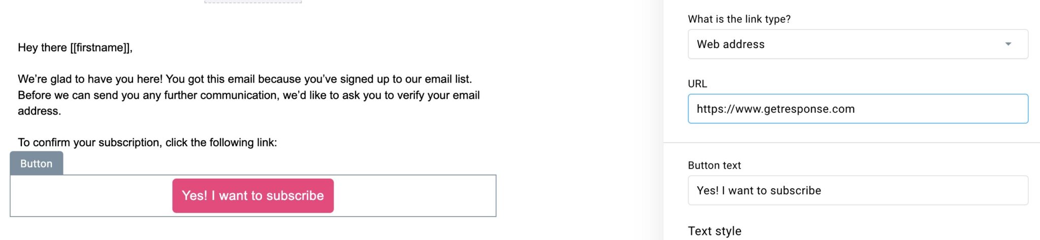 How to add a custom confirmation message template in MAX accounts?