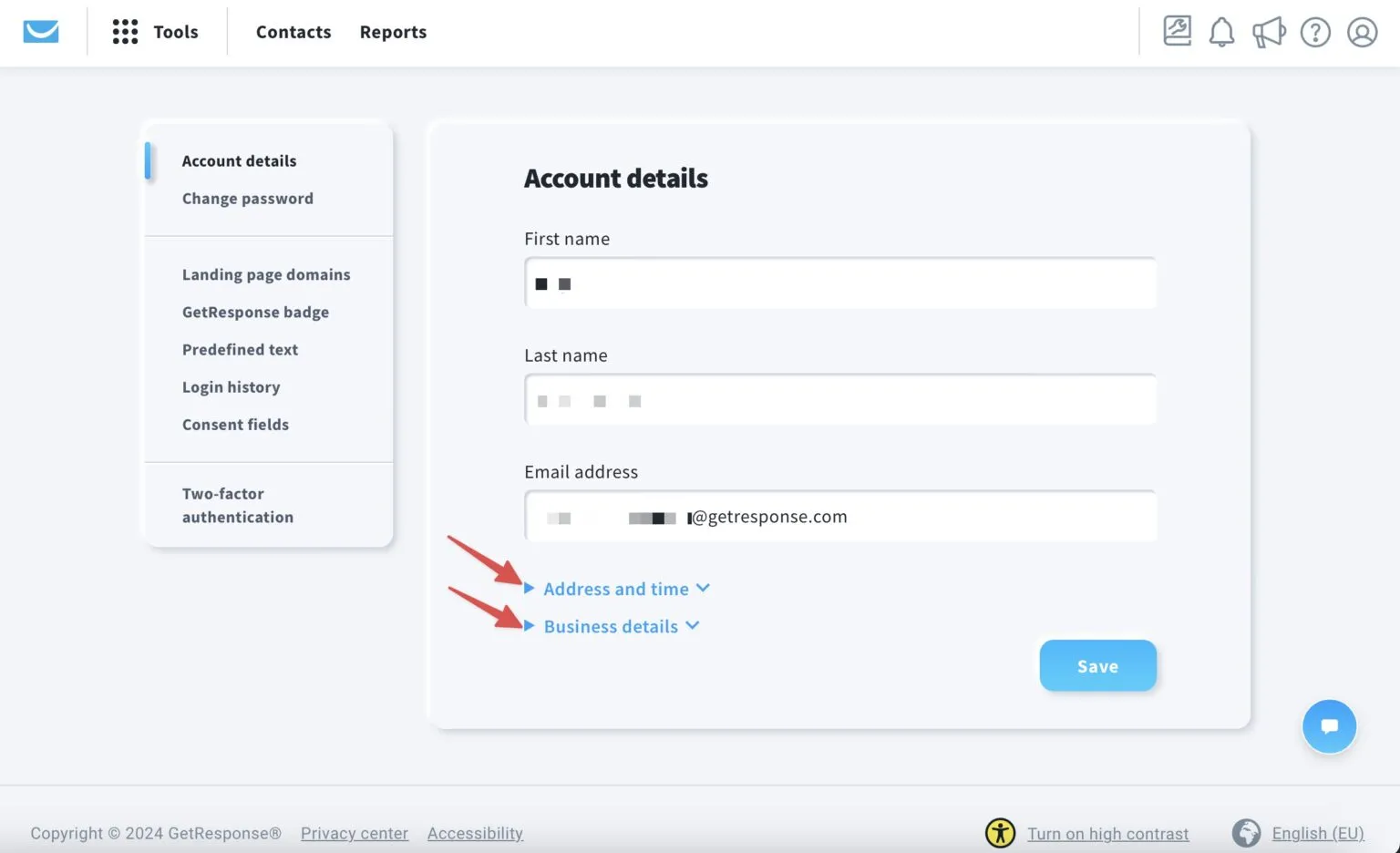 How to update invoice details?