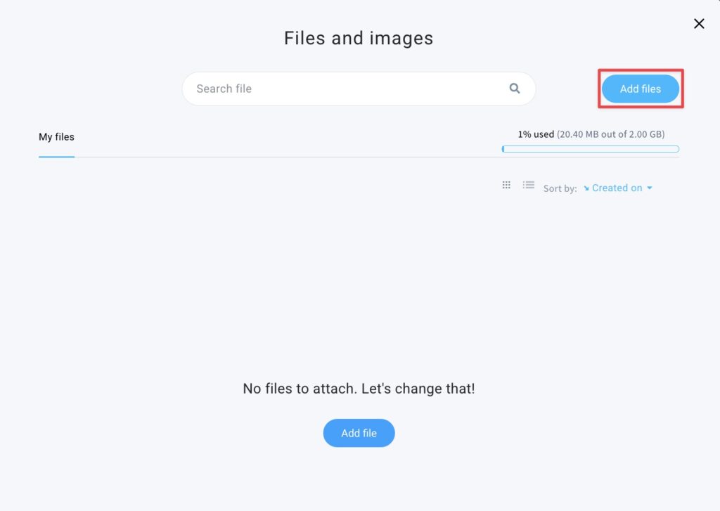How to add attachments to my messages?