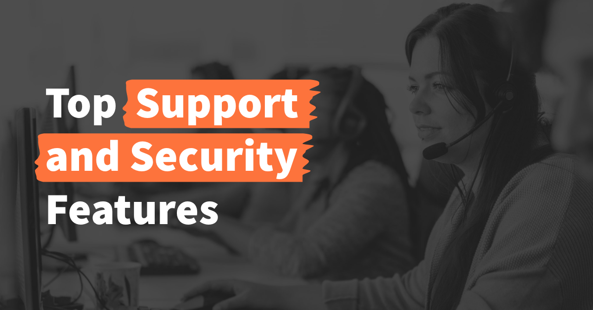 Support and Security | GetResponse MAX
